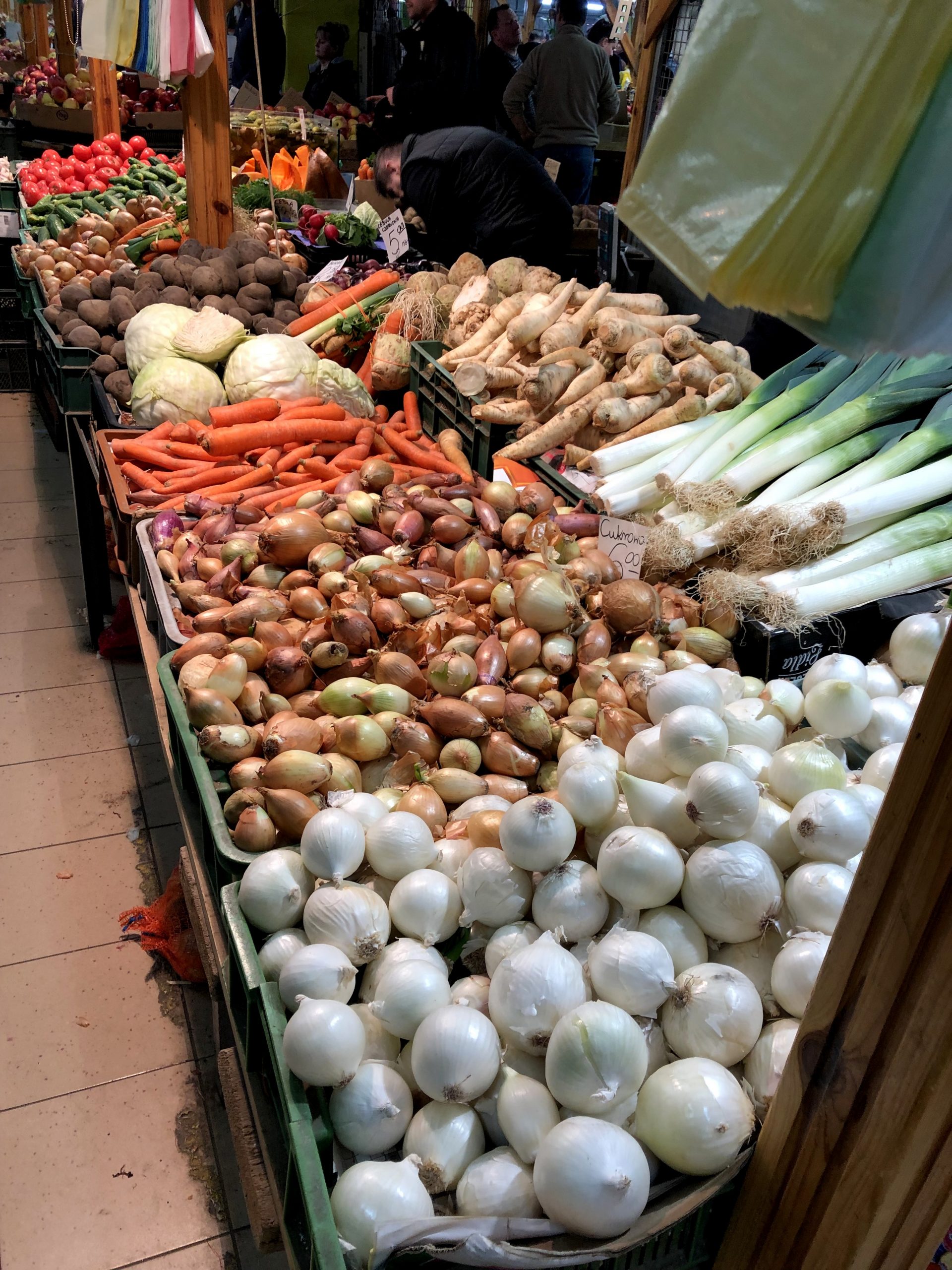 Local market in Warsaw-Bazar Szembeka - CookINPolish - Polish Food Recipes