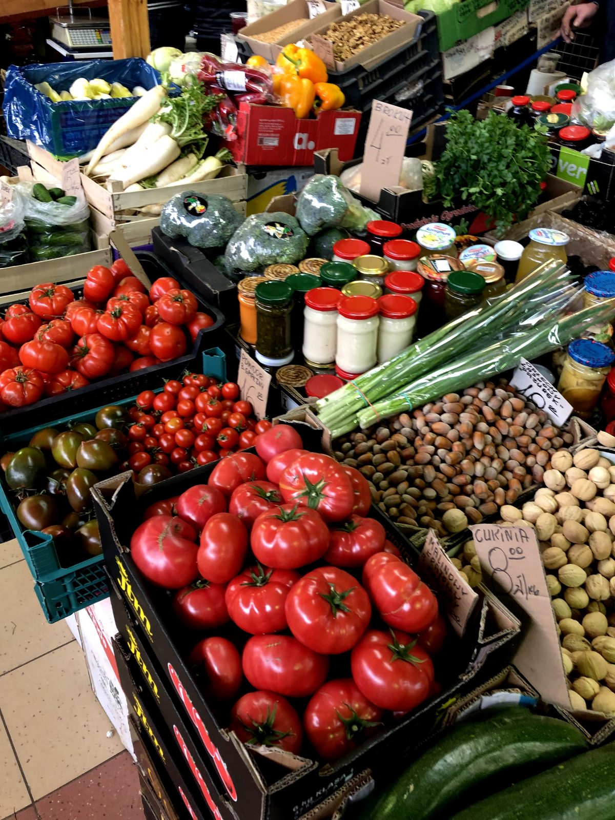 Local market in Warsaw-Bazar Szembeka - CookINPolish – Polish Food Recipes