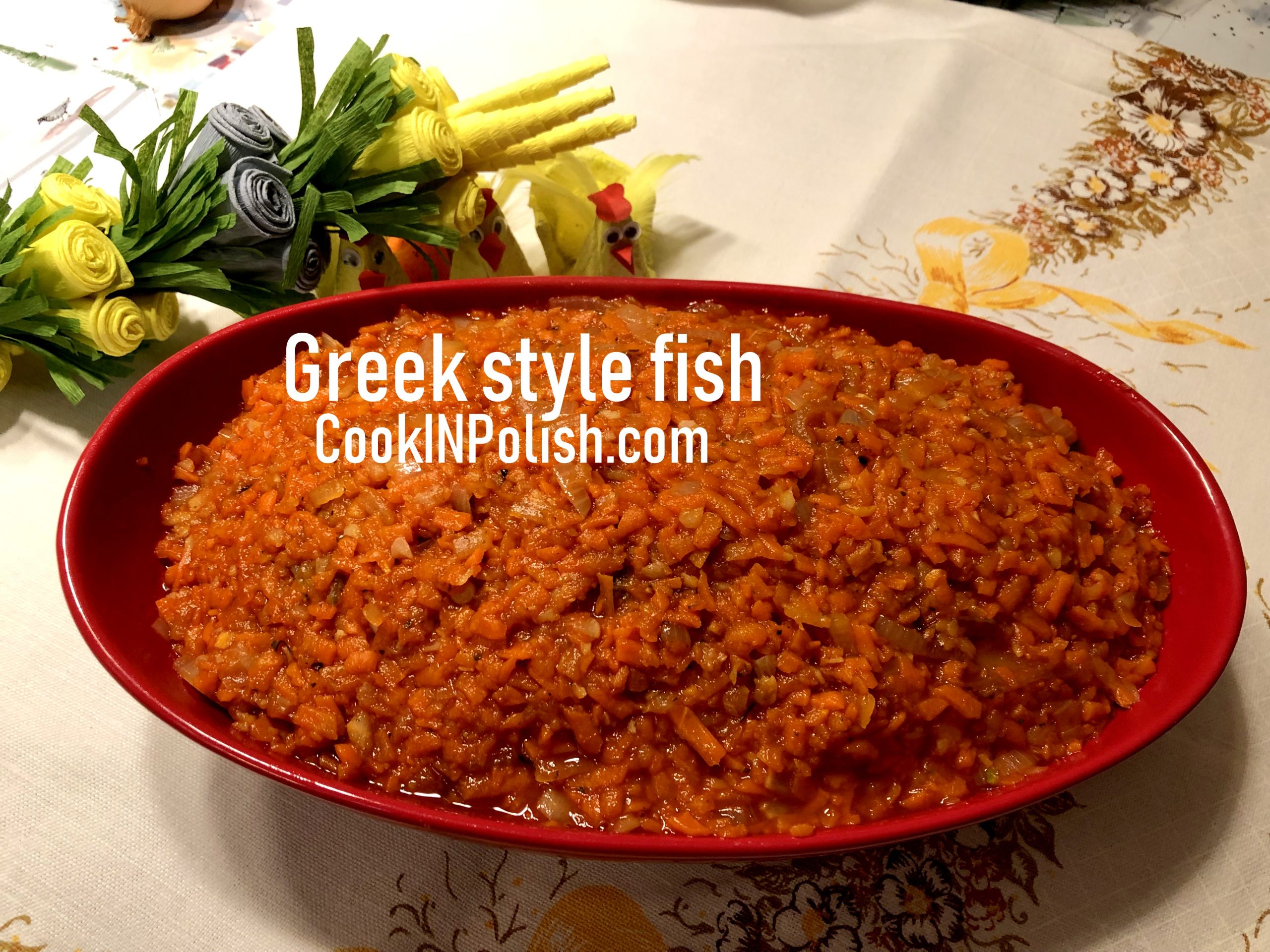 Polish Greek Fish - CookINPolish – Polish Food Recipes