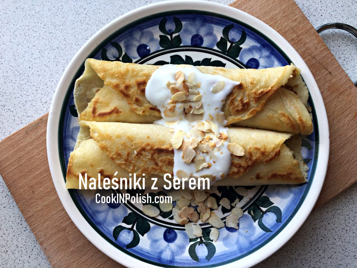 Polish Crepes with Farmer's Cheese - CookINPolish – Polish Food Recipes