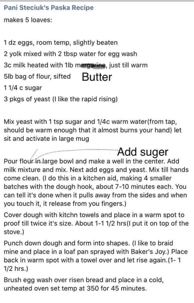 Braided Yeast Bread - CookINPolish – Polish Food Recipes