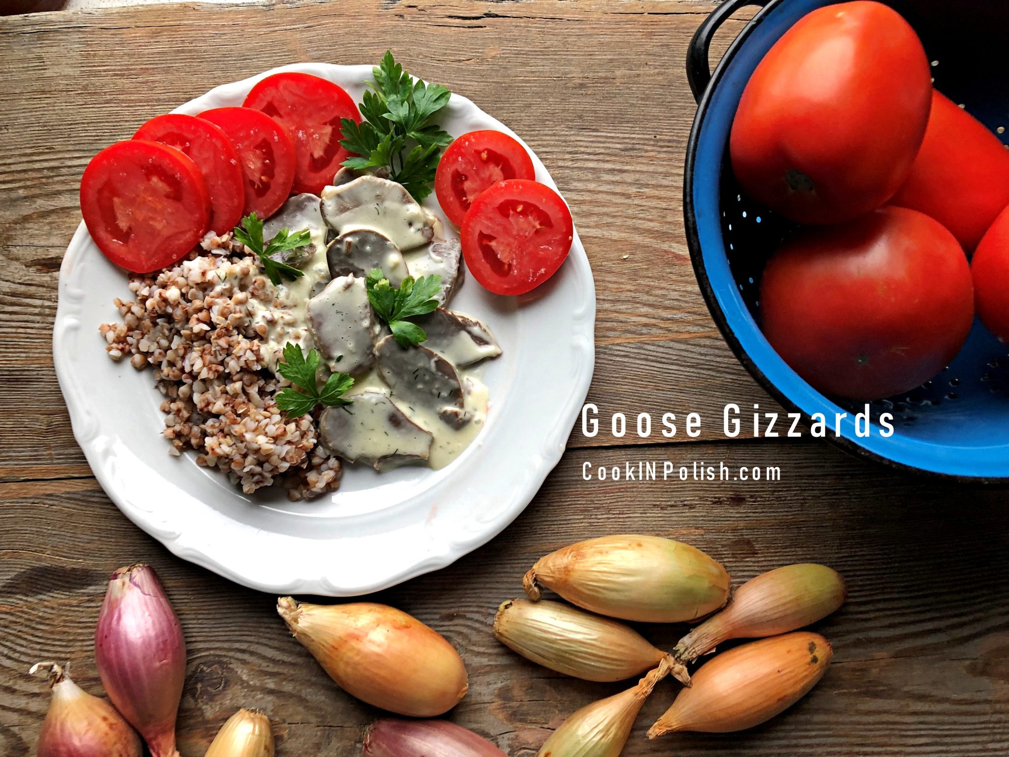 Goose Gizzards - Gęsie Pipki - CookINPolish – Polish Food Recipes