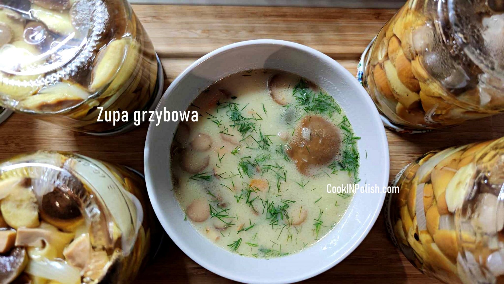 Fresh Forest Mushrooms Soup - CookINPolish – Polish Food Recipes