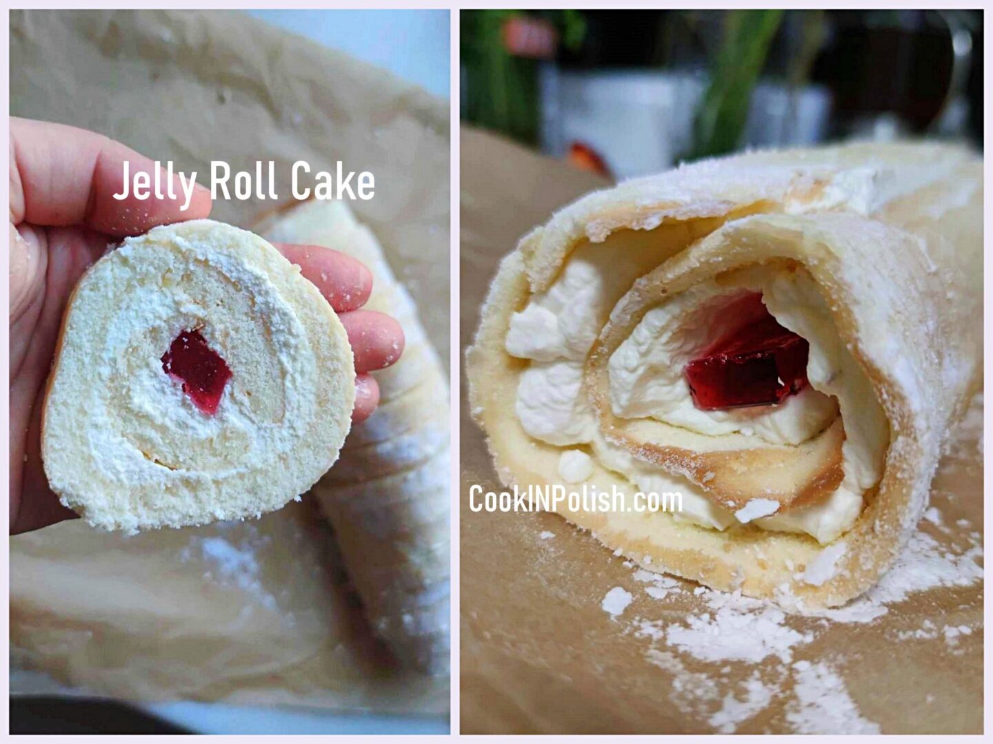 Sponge Cake Roll - CookINPolish – Polish Food Recipes