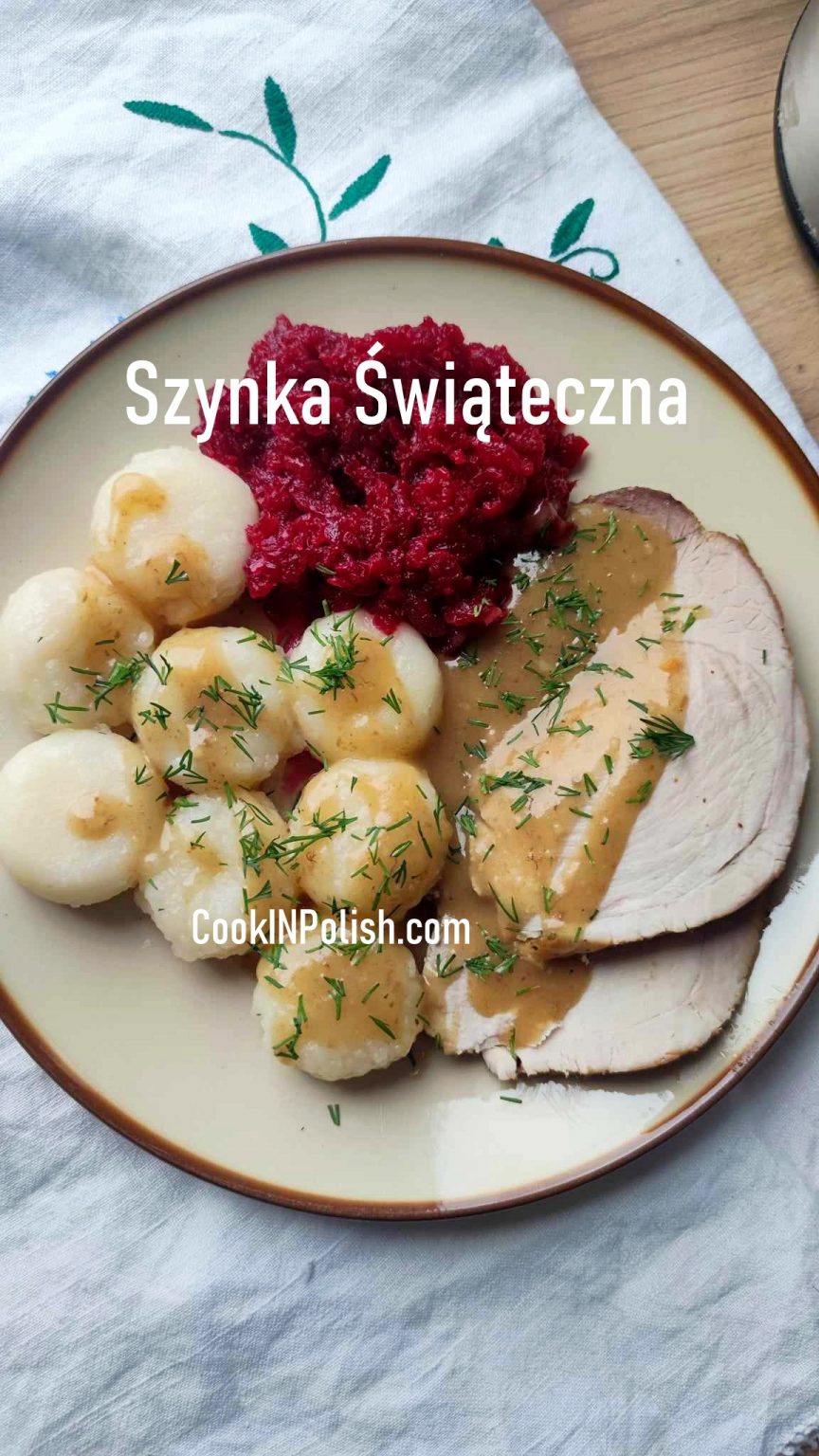 Baked Ham with Grey Sauce - CookINPolish – Polish Food Recipes