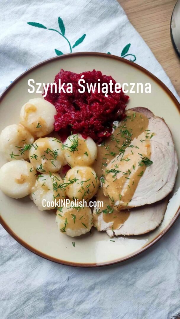 Baked Ham with Grey Sauce - CookINPolish – Polish Food Recipes